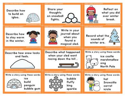 Journal Writing Prompts - Superstar Worksheets