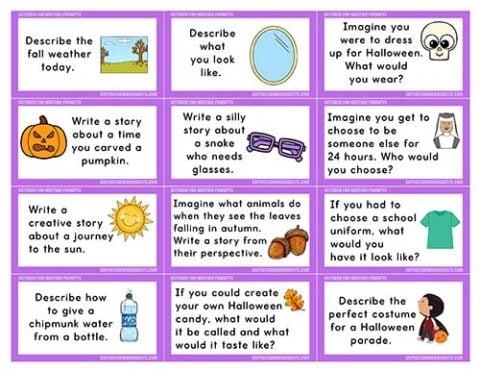 Fun Writing Prompts - Superstar Worksheets