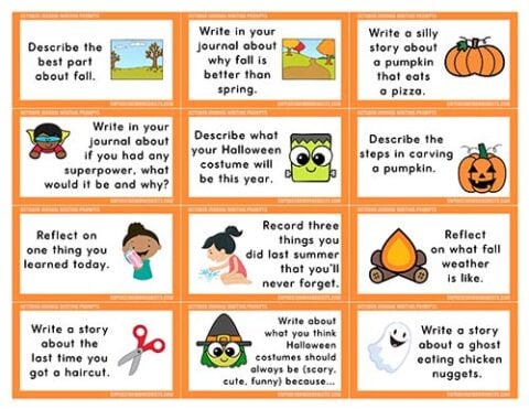 Journal Writing Prompts - Superstar Worksheets