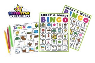 Short O Words - Superstar Worksheets