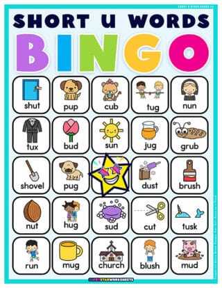 BINGO Games - Superstar Worksheets