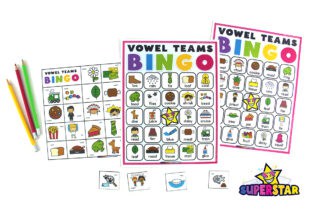 Vowel Teams - Superstar Worksheets