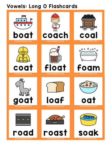 Long O Words - Superstar Worksheets