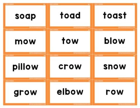 Long O Words - Superstar Worksheets