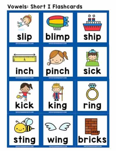 Short I Words - Superstar Worksheets