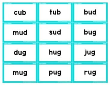 Short U Words - Superstar Worksheets