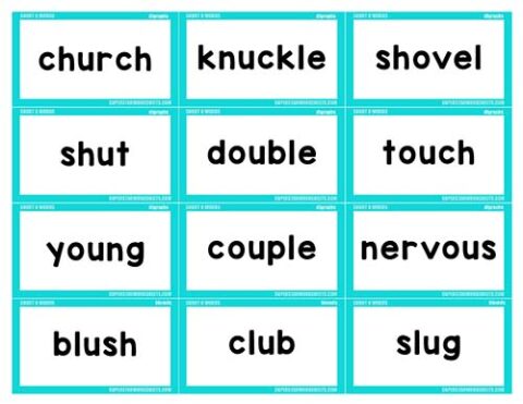 Short U Words - Superstar Worksheets