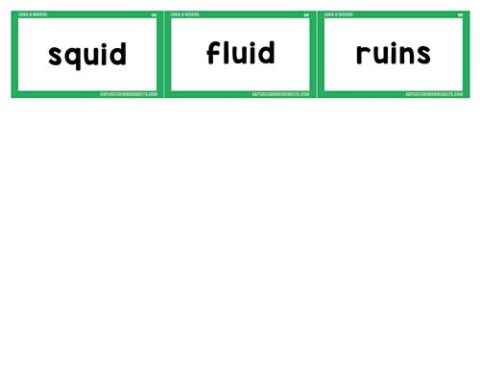 Long U Words - Superstar Worksheets