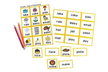 Long A Words - Superstar Worksheets