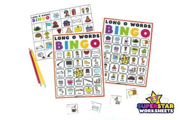 Long O Words - Superstar Worksheets
