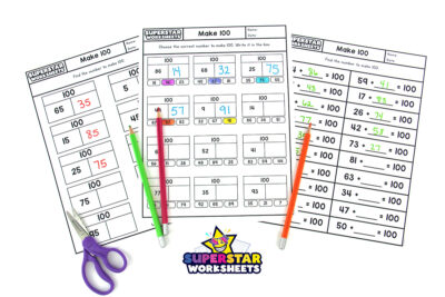 Make 100 Worksheets - Superstar Worksheets