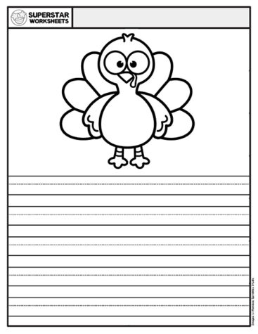 Turkey Disguise Project - Superstar Worksheets