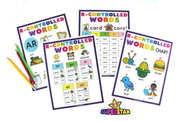 R Controlled Vowels - Superstar Worksheets