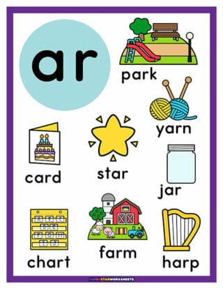 R Controlled Vowels - Superstar Worksheets