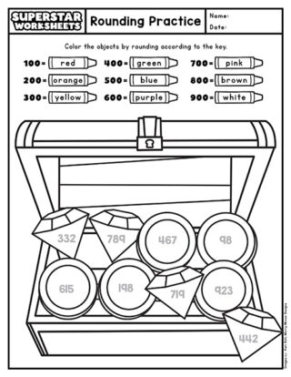 Rounding Worksheets - Superstar Worksheets