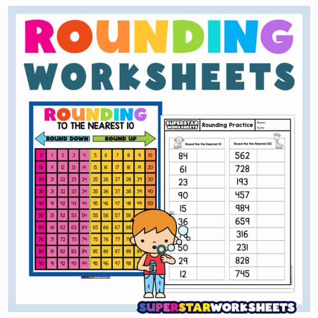 Rounding Worksheets - Superstar Worksheets