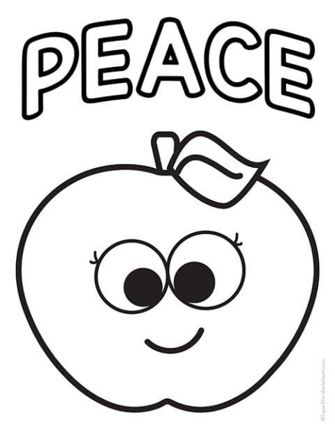 Fruit of the Spirit Coloring Pages (Free Printables) - Superstar Worksheets
