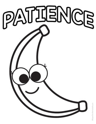 Fruit of the Spirit Coloring Pages (Free Printables) - Superstar Worksheets