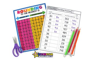 Rounding Worksheets - Superstar Worksheets