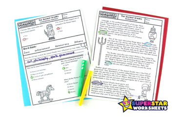 Fourth Grade Reading Comprehension - Superstar Worksheets