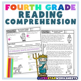 Reading Comprehension Worksheets - Superstar Worksheets