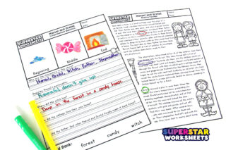 Third Grade Reading Comprehension - Superstar Worksheets