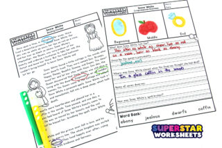 Third Grade Reading Comprehension - Superstar Worksheets