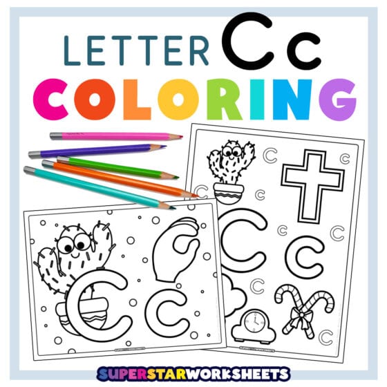 Alphabet Coloring Pages - Superstar Worksheets