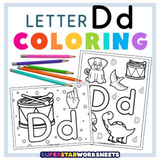 Alphabet Coloring Pages - Superstar Worksheets