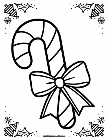 Christmas Coloring Pages - Superstar Worksheets