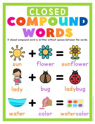 Compound Words (Free Printables) - Superstar Worksheets