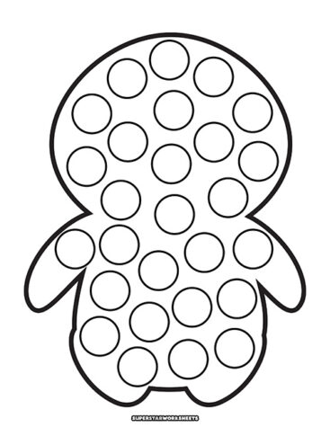 Dot Marker Printables - Superstar Worksheets