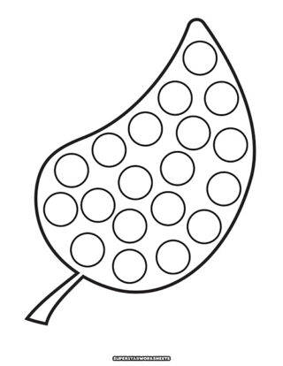 Dot Marker Printables - Superstar Worksheets