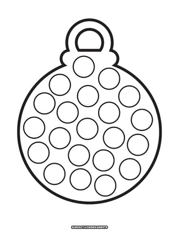 Dot Marker Printables - Superstar Worksheets