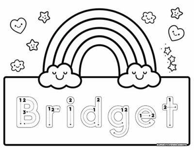 Rainbow Coloring Pages (Free Printables) - Superstar Worksheets