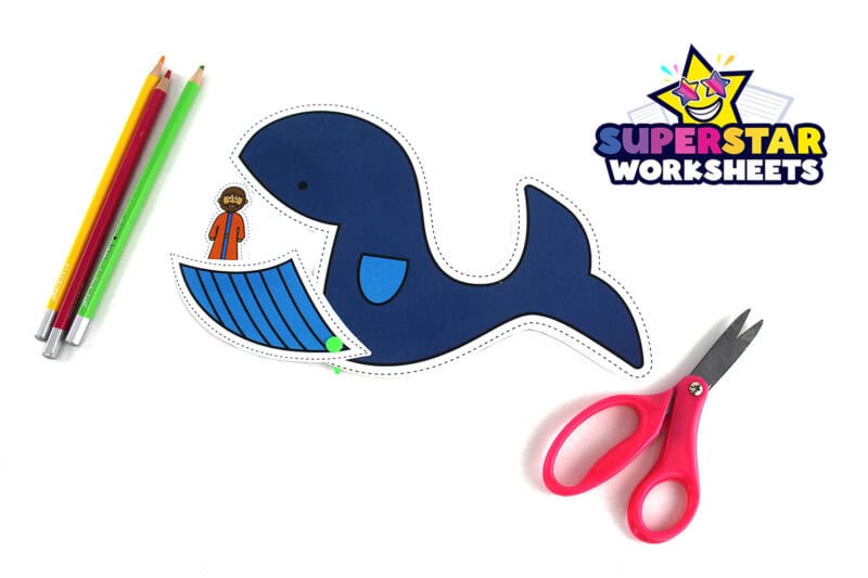 Whale Template (Free Printables) - Superstar Worksheets