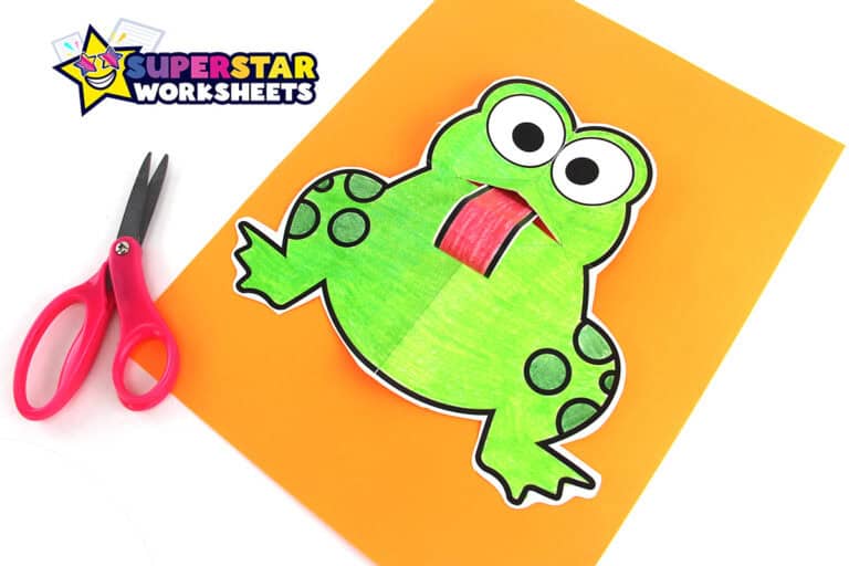 Frog Template (Free Printables) - Superstar Worksheets