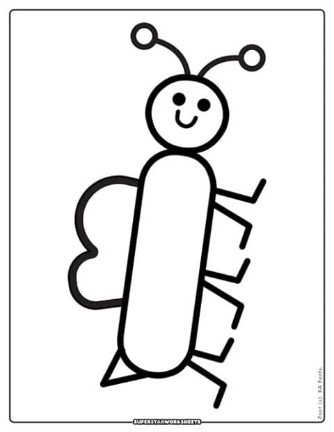 Letter I Coloring Pages - Superstar Worksheets