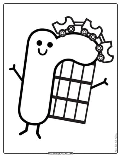 Letter R Coloring Pages - Superstar Worksheets