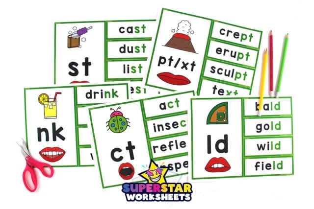 Sound Wall - Superstar Worksheets