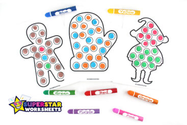 Dot Marker Printables - Superstar Worksheets