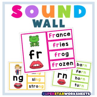 Sound Wall - Superstar Worksheets
