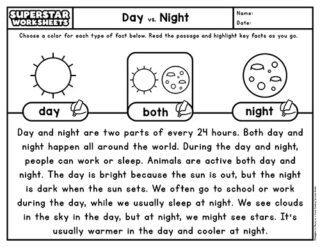 Compare and Contrast Worksheets - Superstar Worksheets