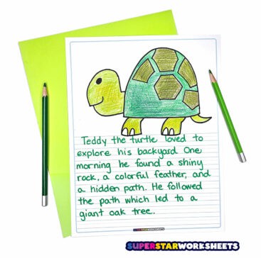 How to Draw a Turtle - Superstar Worksheets