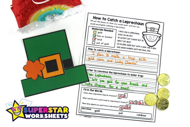 Leprechaun Trap - Superstar Worksheets