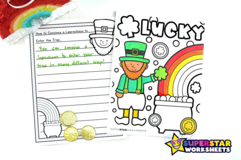 Leprechaun Trap - Superstar Worksheets