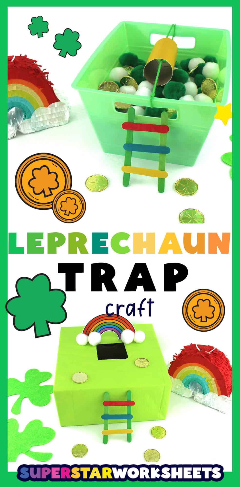 Leprechaun Trap - Superstar Worksheets