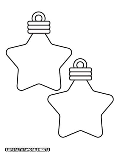 Christmas Light Templates (Free Printables) - Superstar Worksheets