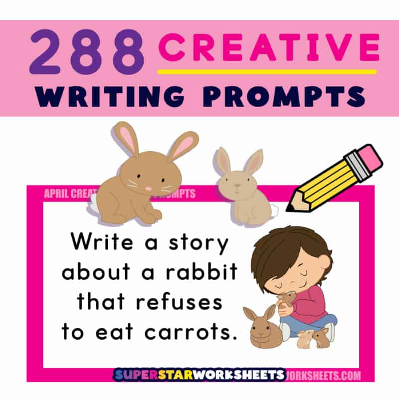 Writing Prompts - Superstar Worksheets