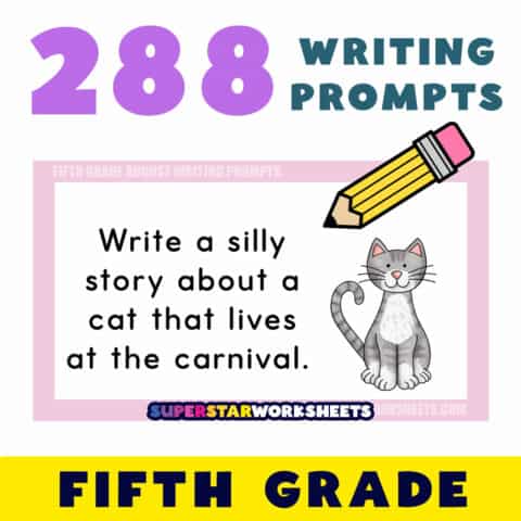 Writing Prompts - Superstar Worksheets